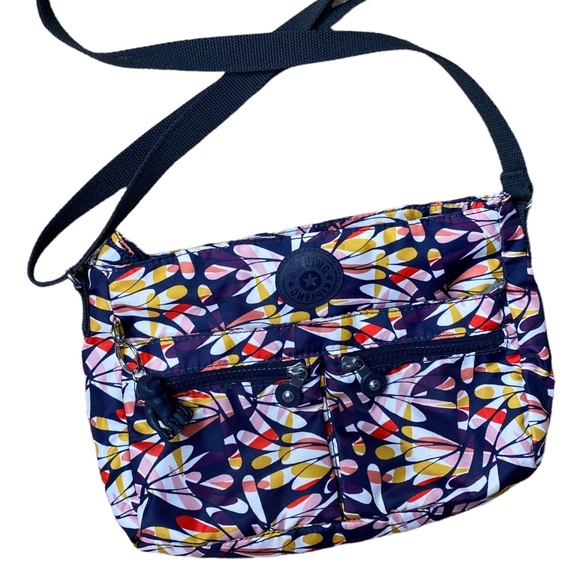 Kipling | Bags | Kipling Angie Crossbody Retro Floral | Poshmark